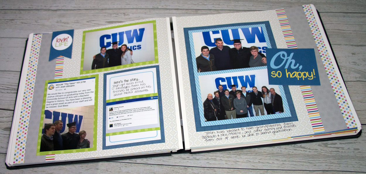 Project Idea: Winter Graduation Page Layouts – The Pages