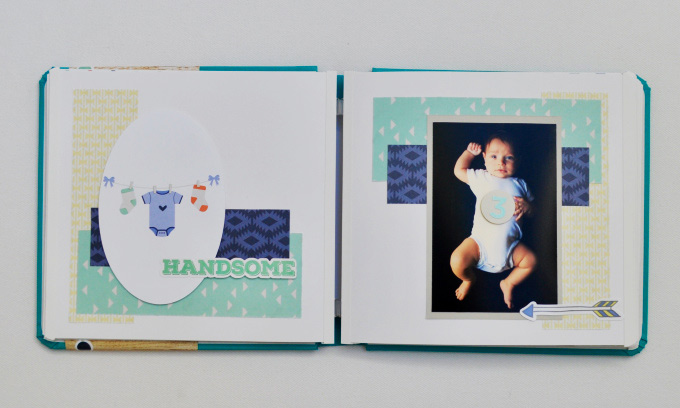 How to Make a Baby’s First Year Scrapbook – The Pages