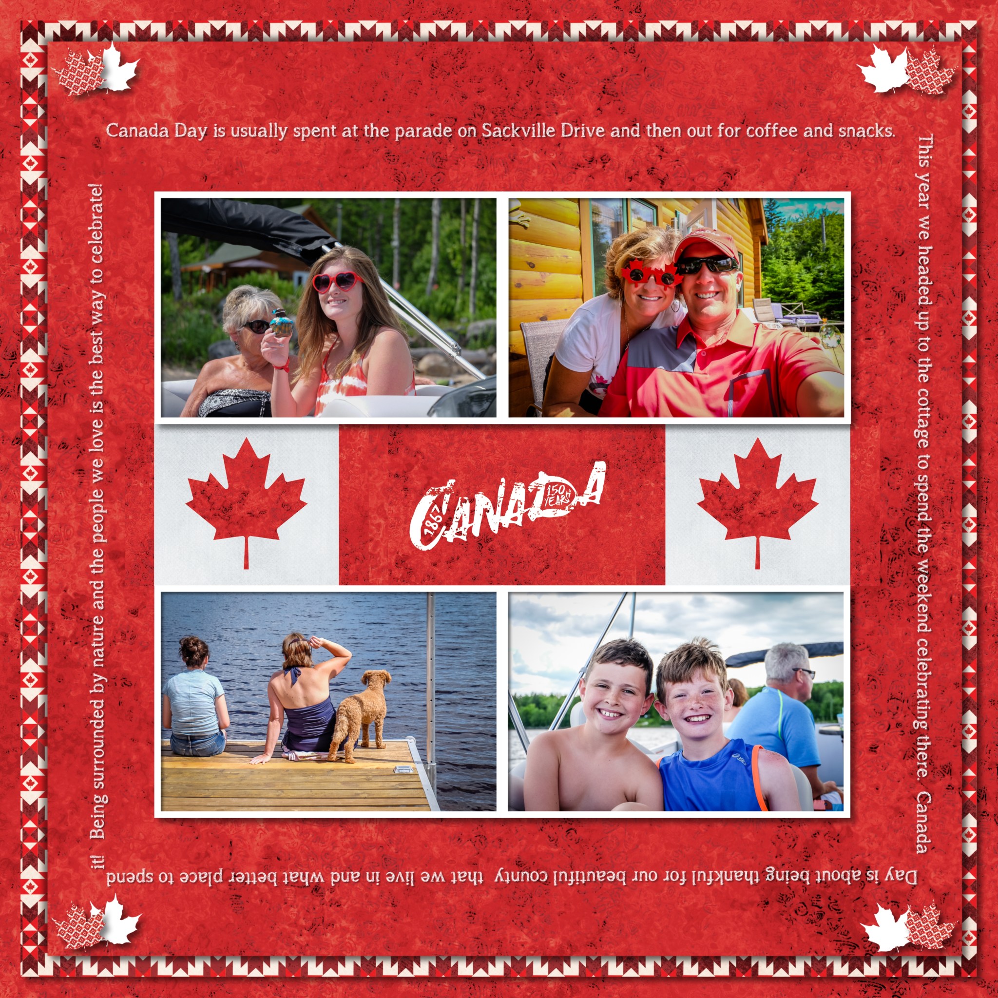 Celebrate Canada with Digital Layouts – The Pages