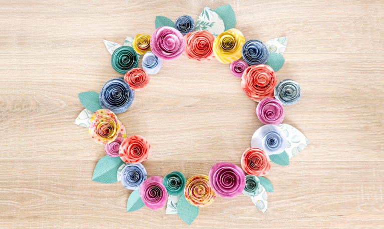 DIY Project: Paper Flowers Using Full Bloom – The Pages