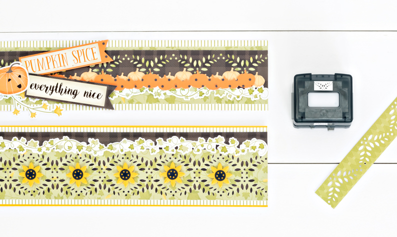 Make Great Fall Scrapbook Borders with Border Maker Cartridges ...