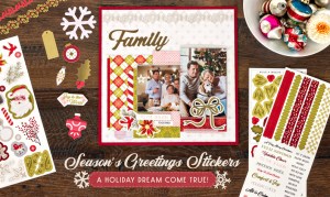 Create a Festive Sticker Wreath with this DIY Holiday Card Idea – The Pages