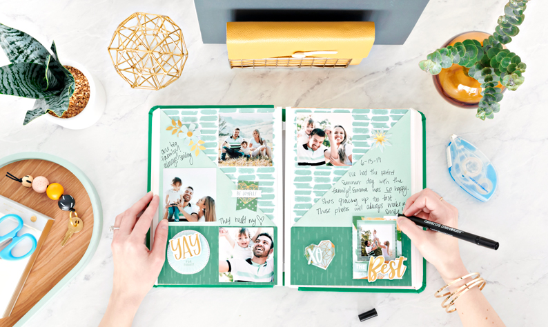 Happy-Album-Kit-18-Scrapbook-Kit-Supplies-Creative-Memories