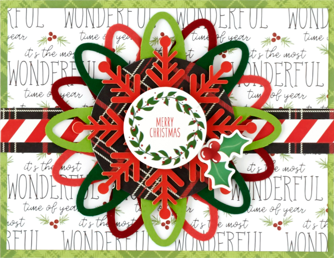 Feel the Yuletide Cheer with these Christmas Scrapbook Borders and Card ...