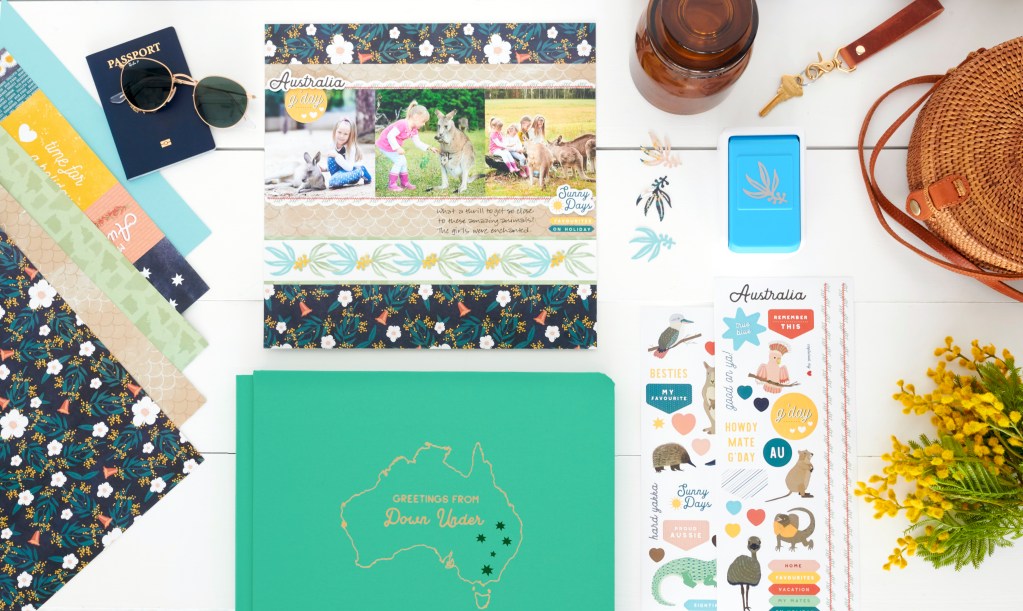 Celebrate Your Outback Outings with this Australian Scrapbook Layout ...