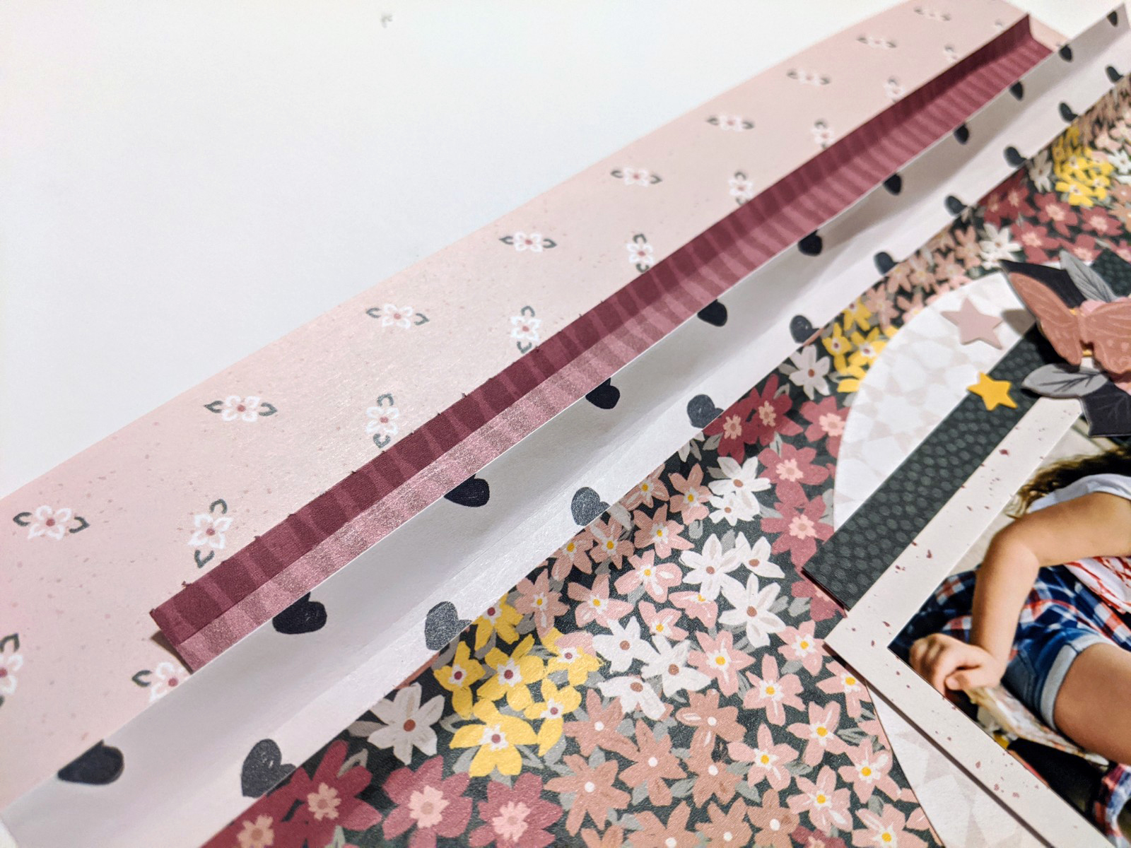 Keep Things Carefree with this Floral Scrapbook Layout – The Pages