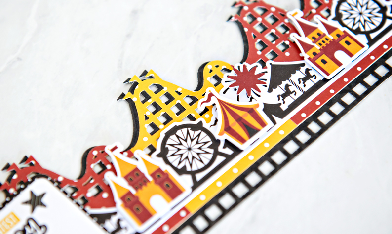 Shoot for Thrills with these Theme Park Scrapbook Borders – The Pages