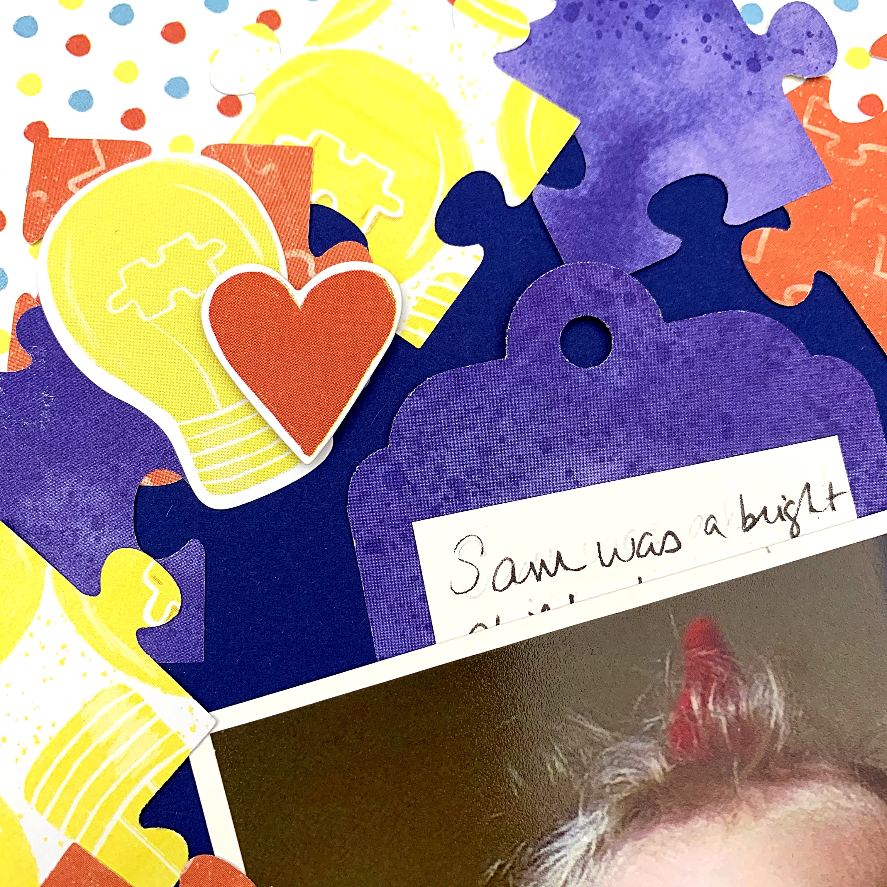 Promote Acceptance and Spread Love with this Autism Awareness Scrapbook ...