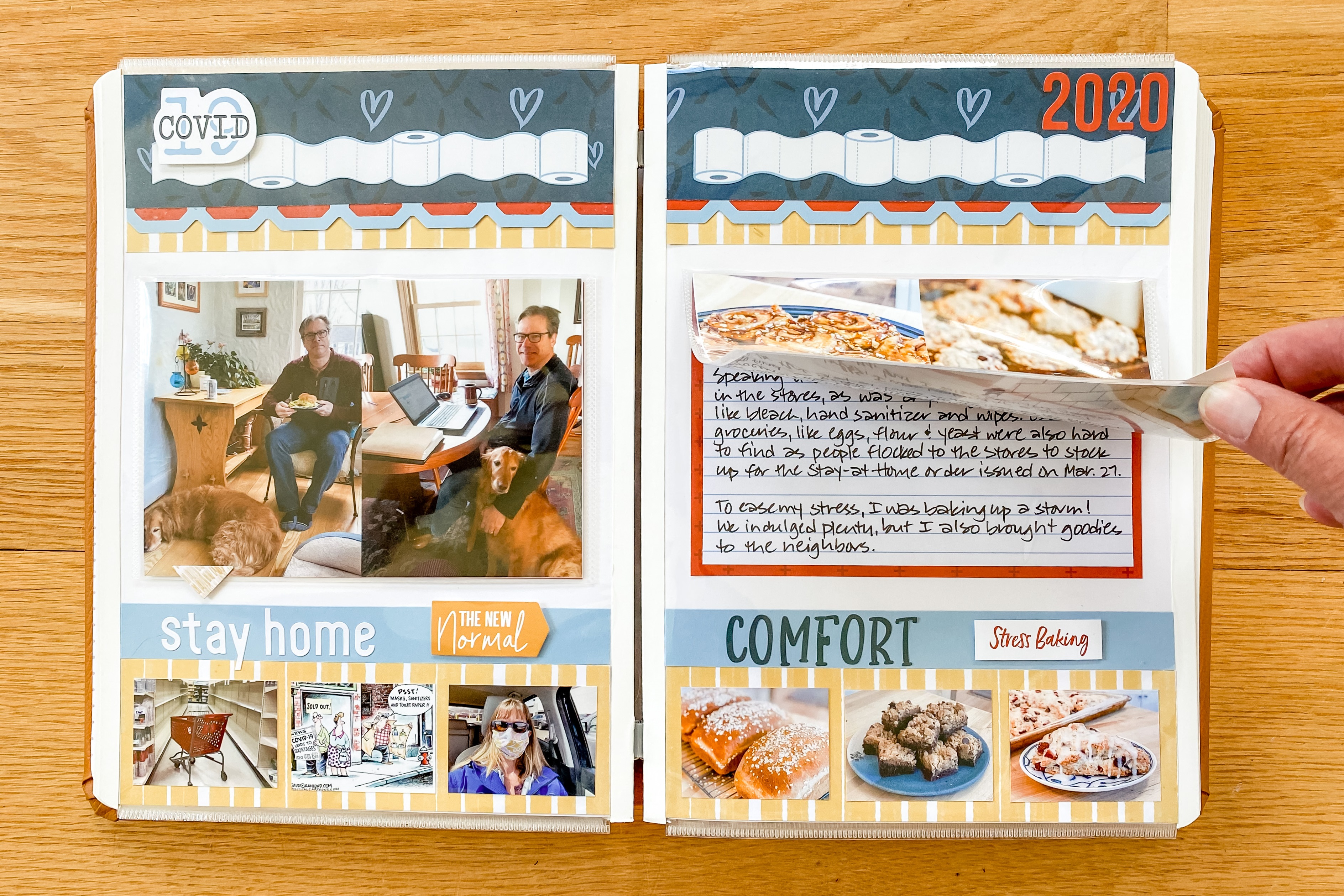 Document COVID-19 in Your Happy Album With Quarantine Scrapbook Layouts ...