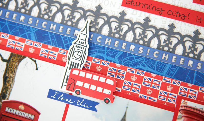 Behold British Beauty in This London Scrapbook Layout – The Pages