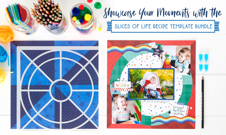Show Off the Slices of Life With These Rainbow Scrapbook Layouts – The ...