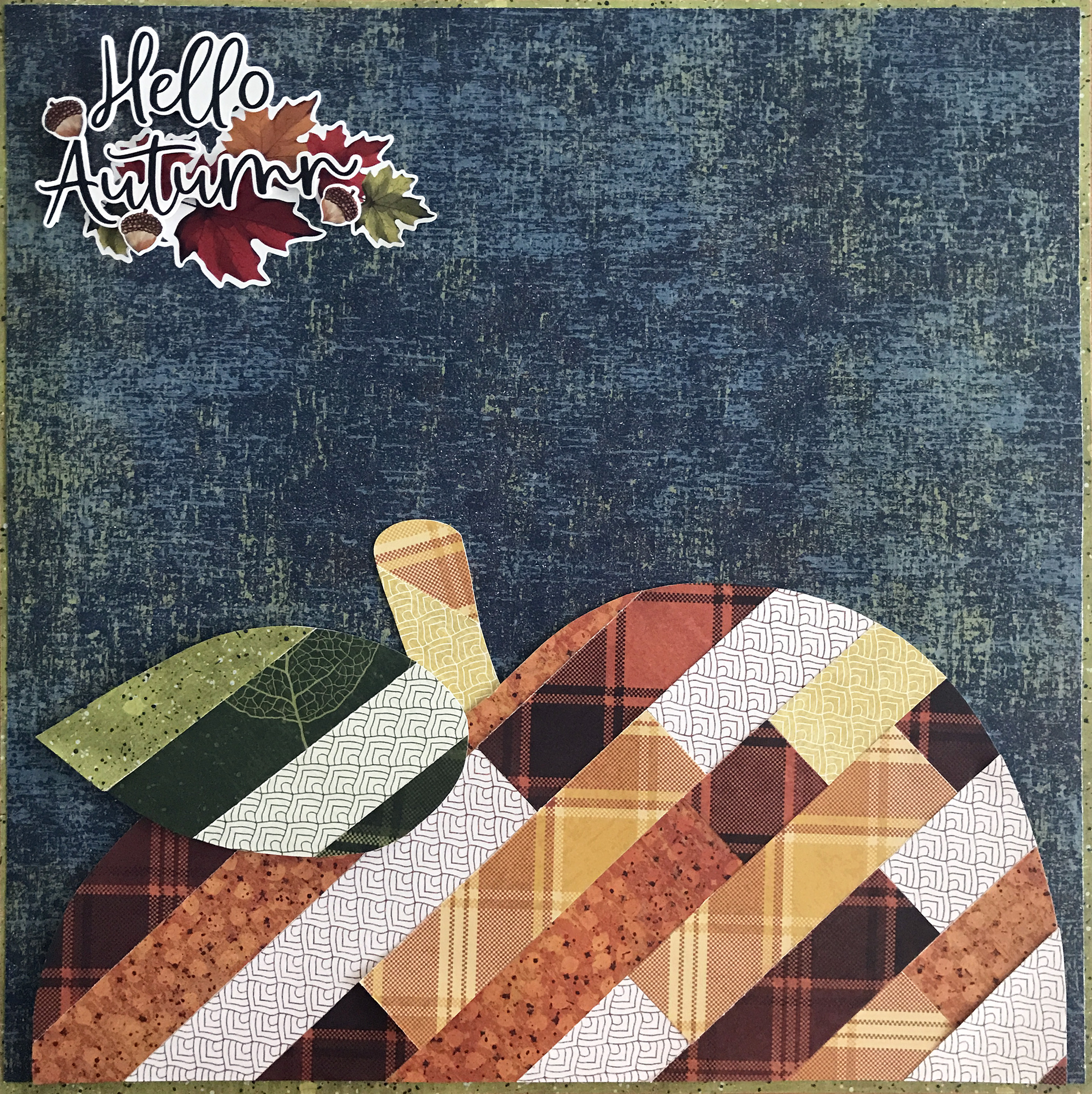 Go to the Core of Your Creativity With This Apple Scrapbook Layout ...