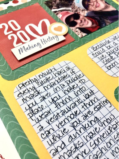 Tell Your 2020 Story With This COVID-19 Scrapbook Layout – The Pages