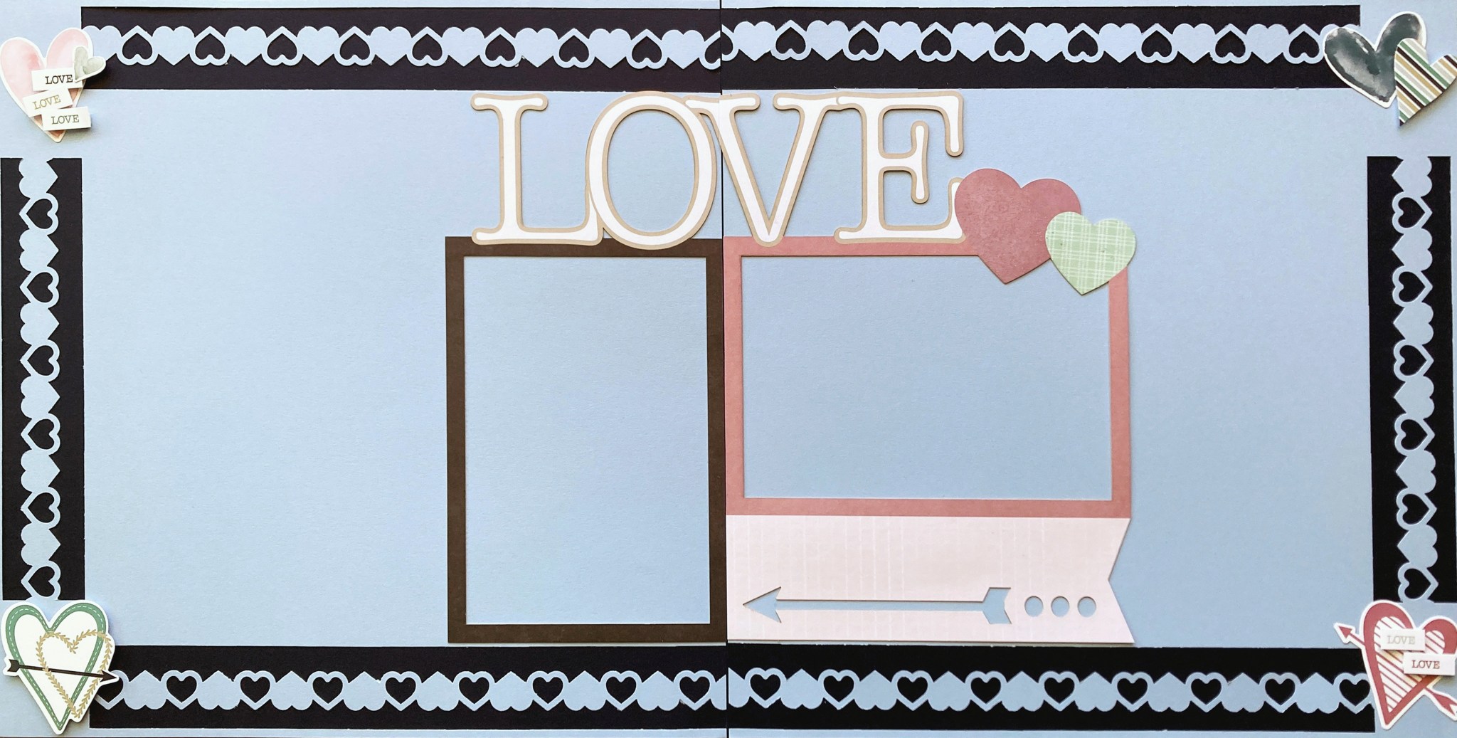 Express Your Love With This Valentine’s Day Scrapbook Spread – The Pages