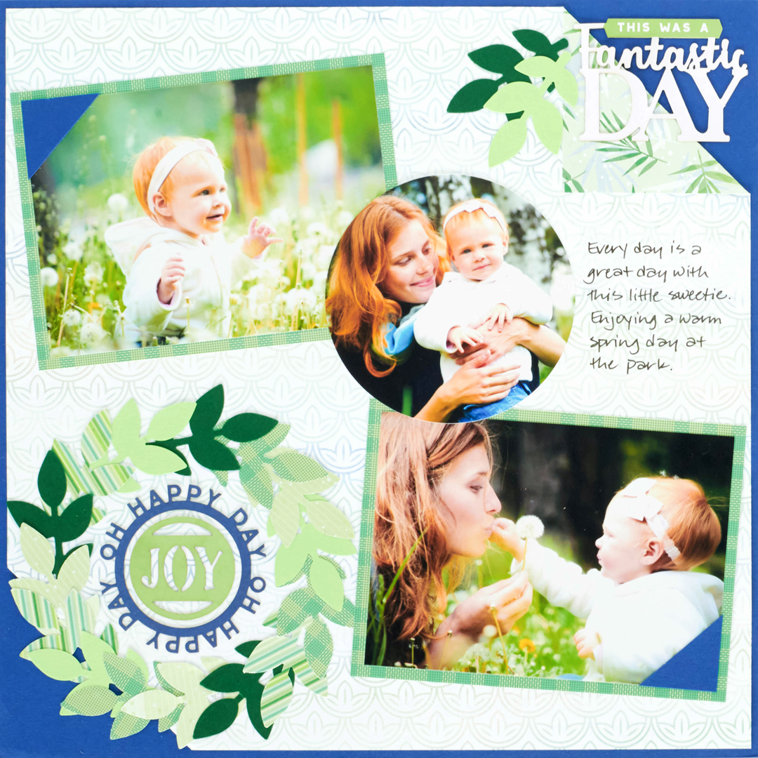 Plant a Serene Scene With This Scrapbook Layout Idea – The Pages