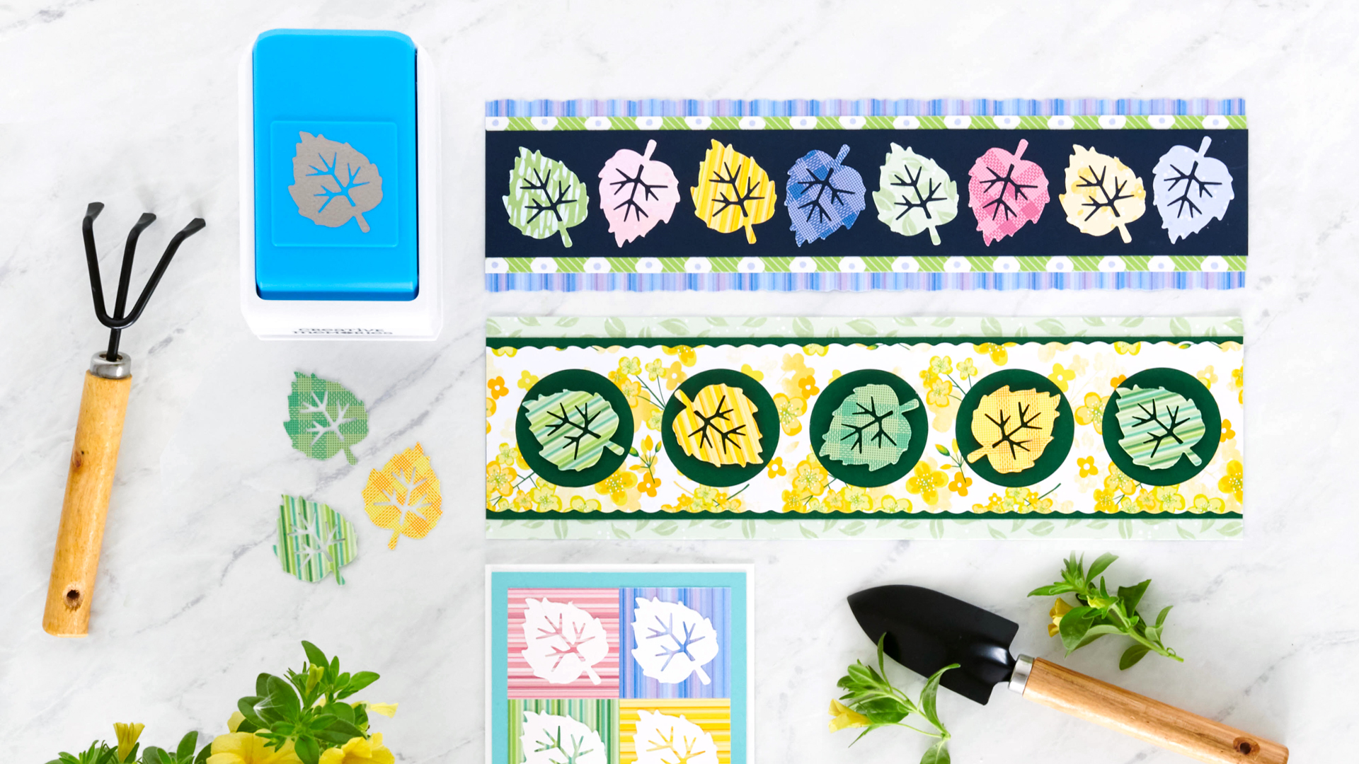Add Frills of Foliage With These Leaves Crafts: Scrapbook Borders and ...
