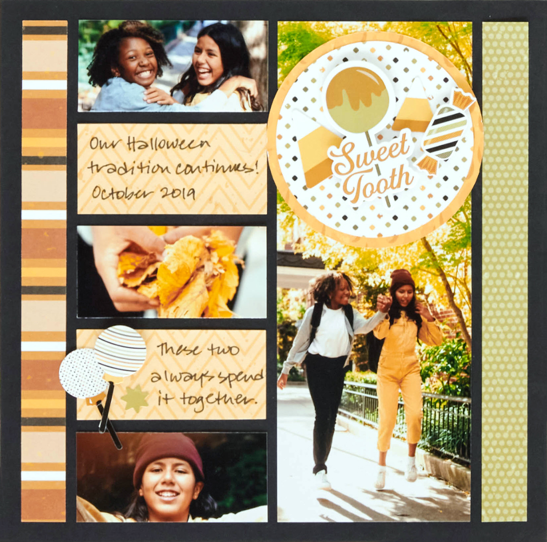Lay Your Memories on the Line: 8×8 Scrapbook Layouts – The Pages