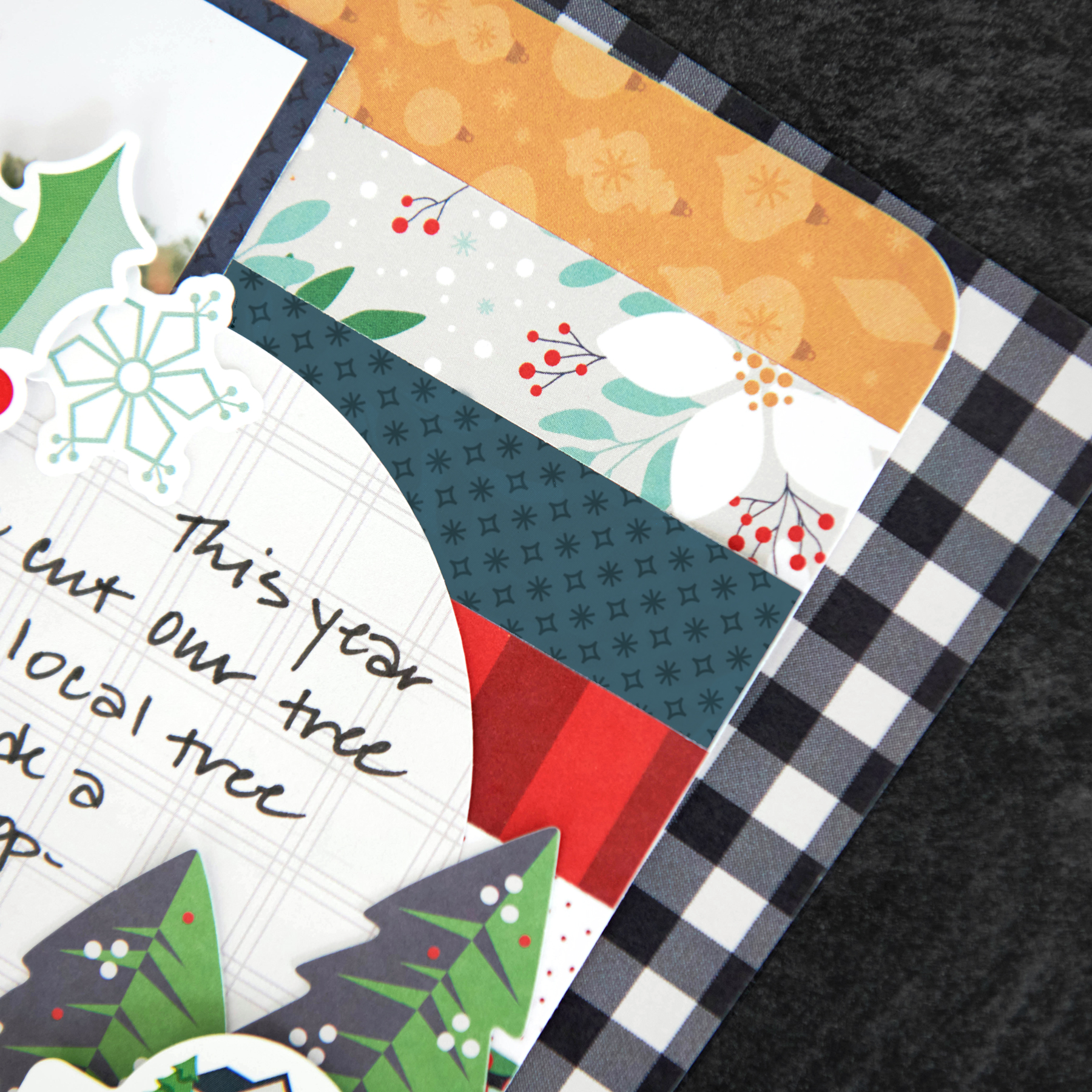 Fir Real, This Christmas Scrapbook Layout Is Tree-mendous – The Pages