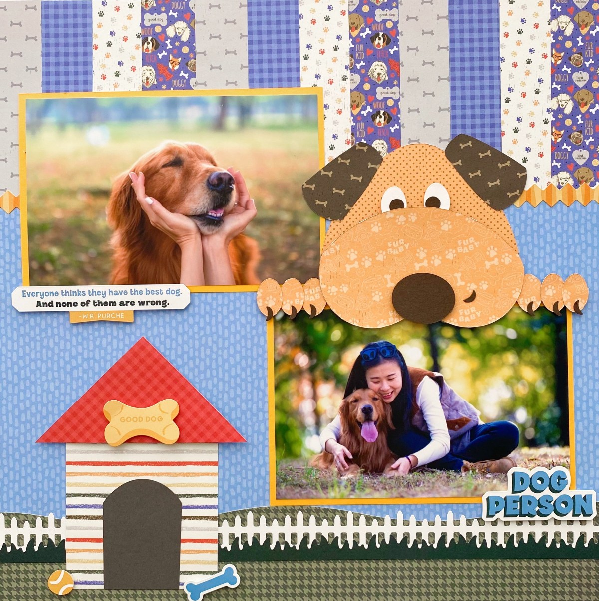 This Dog Scrapbook Layout Fetches Paw-some Creativity – The Pages