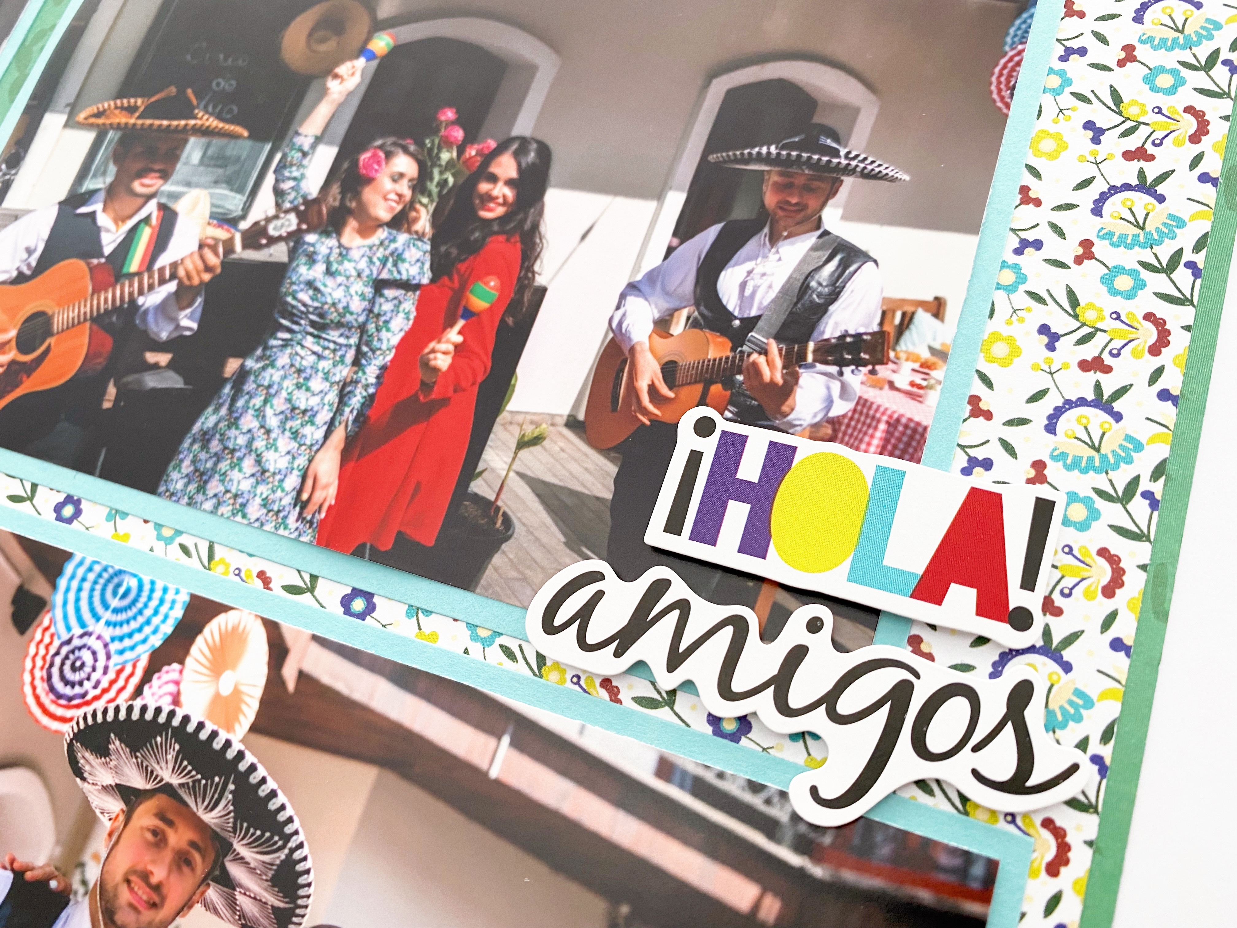 Feel The Fiesta With This Mexico Scrapbook Layout – The Pages