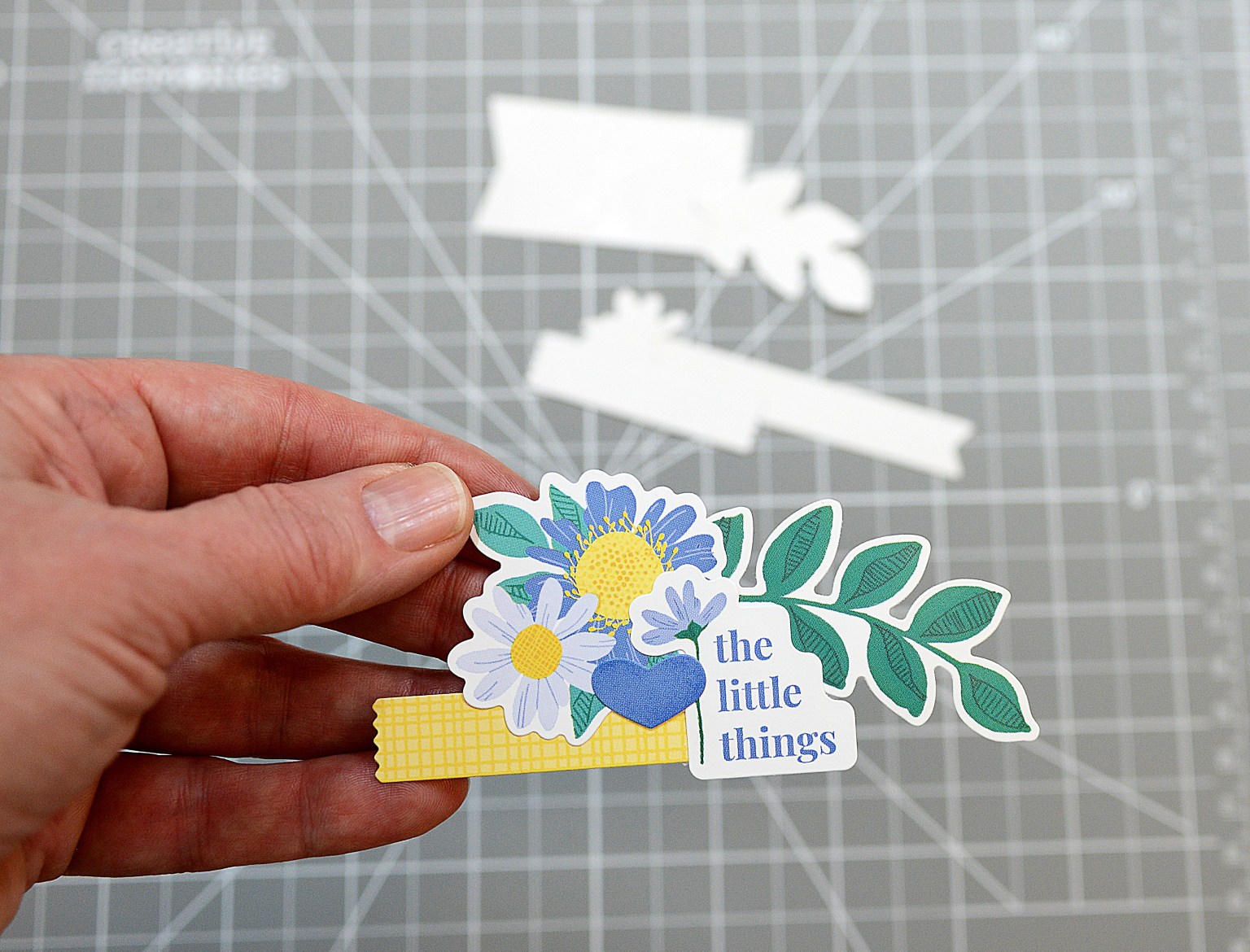 Feel The Flower Power: Flower Scrapbook Layouts – The Pages