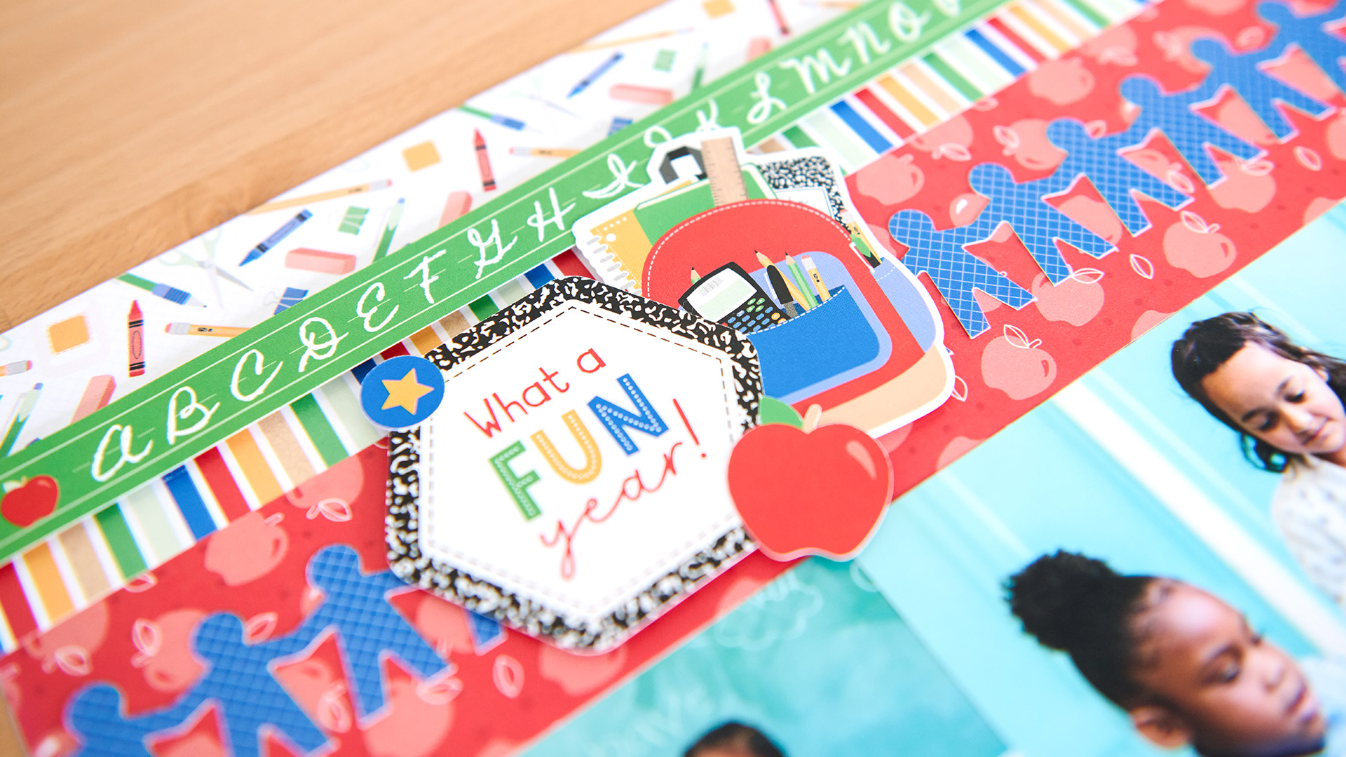 Rule The Classroom With This School Themed Scrapbook Layout – The Pages