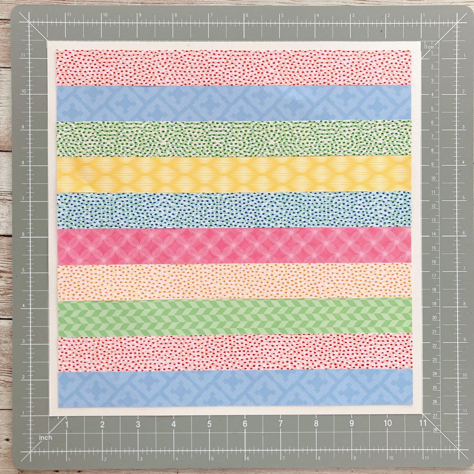 Pretty In Pastels: Mix And Match Scrapbooking Layout – The Pages