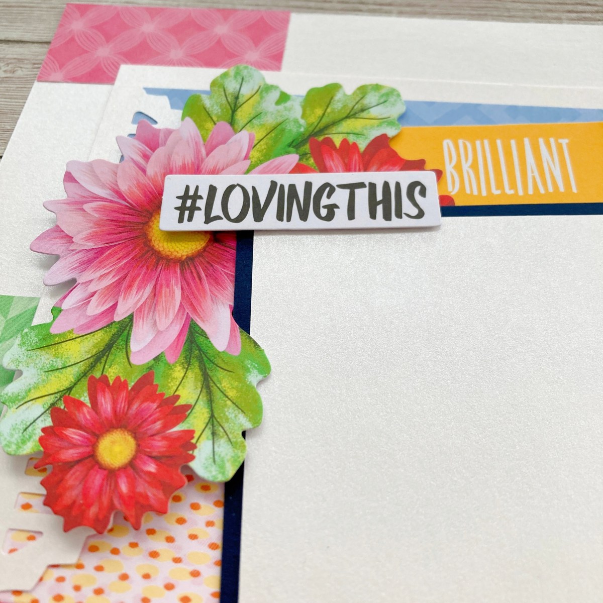 Pretty In Pastels: Mix And Match Scrapbooking Layout – The Pages