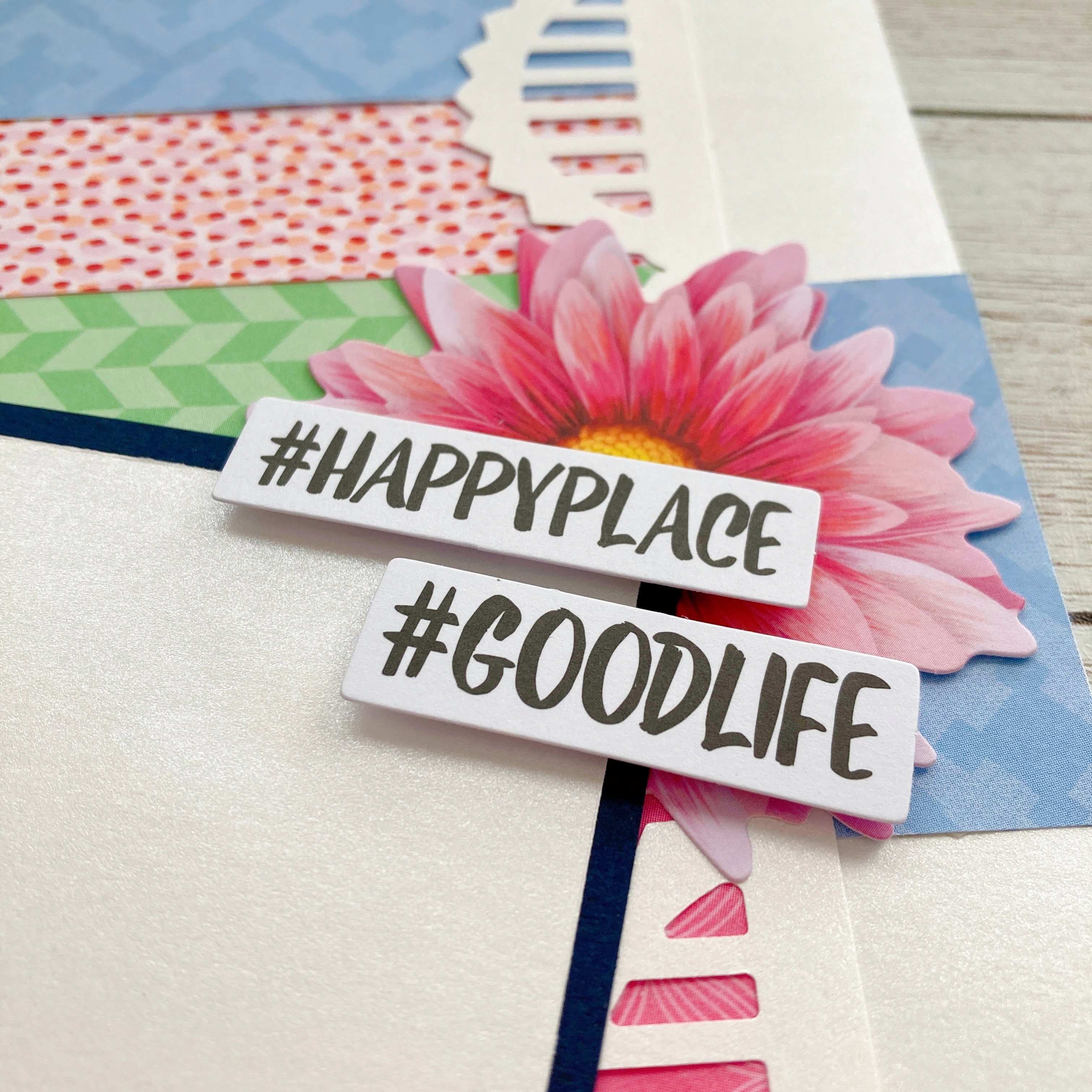 Pretty In Pastels: Mix And Match Scrapbooking Layout – The Pages