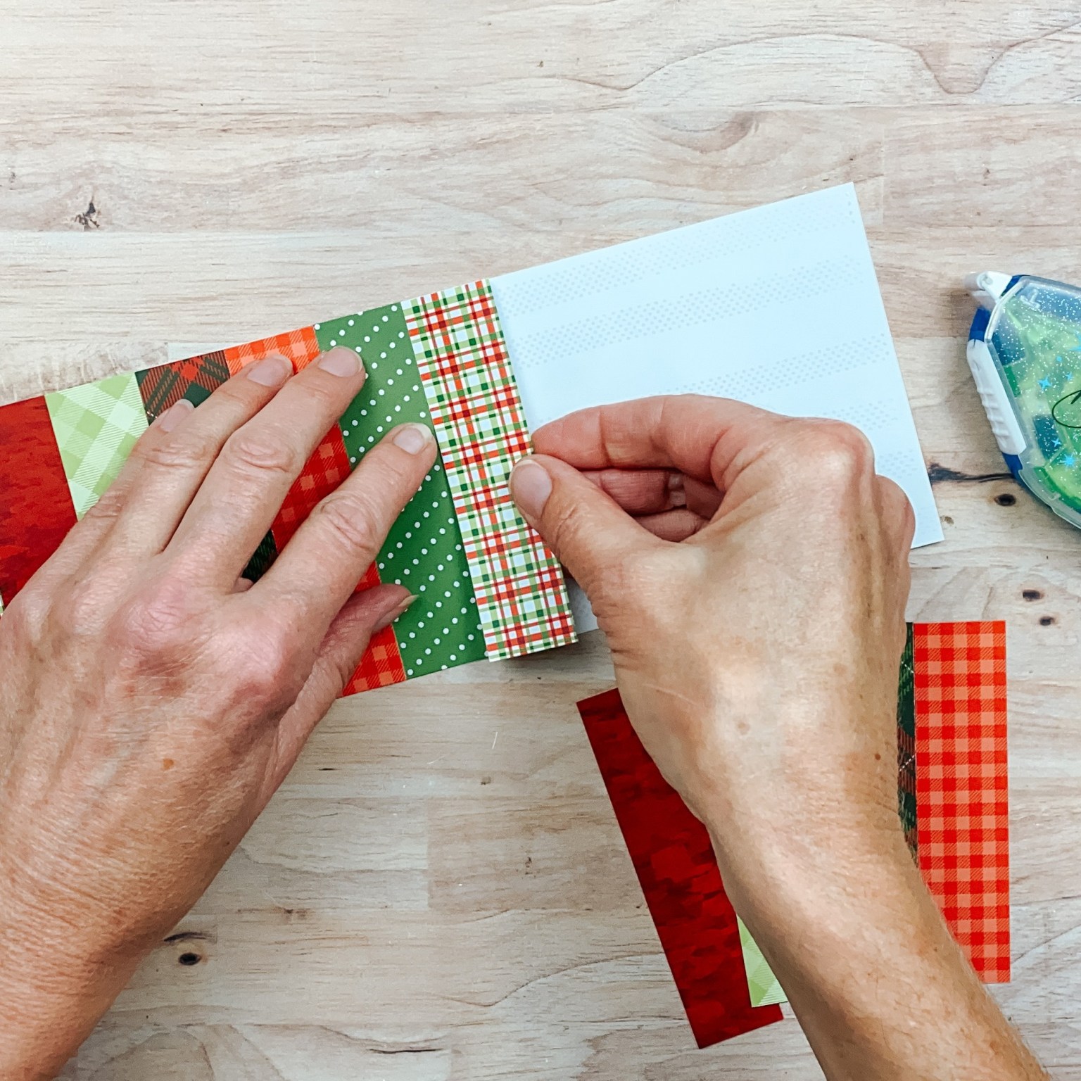 Easy Piecey: Border Recipe For Tonal Scrapbook Borders – The Pages