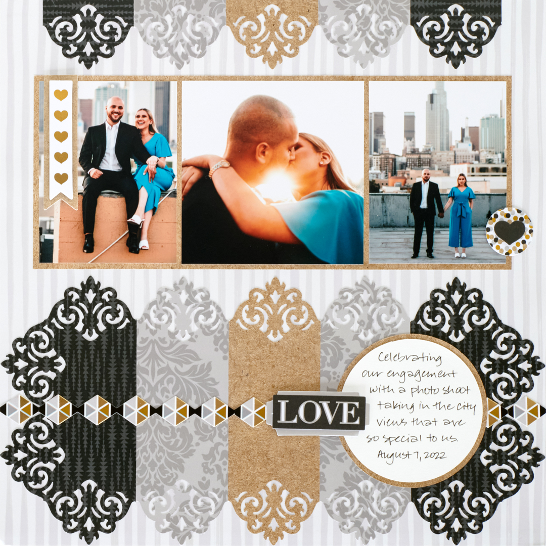 December Completed Album Challenge PLUS An Elegant Silver And Gold ...