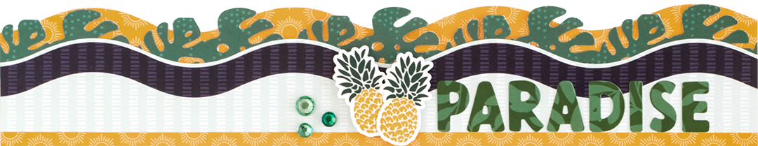 Say Hooray To Vacay With These Tropical Scrapbook Borders – The Pages