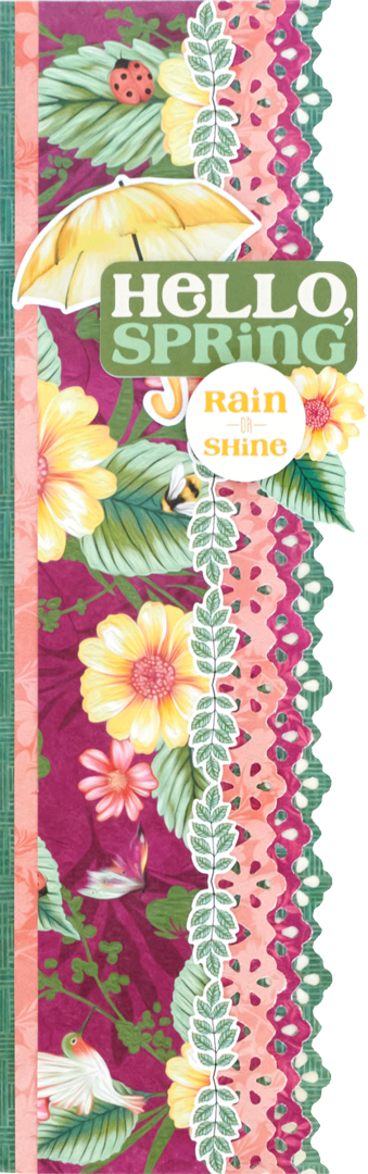 Be Full Of Whimsy And Warmth: These Spring Scrapbook Borders And Spring ...