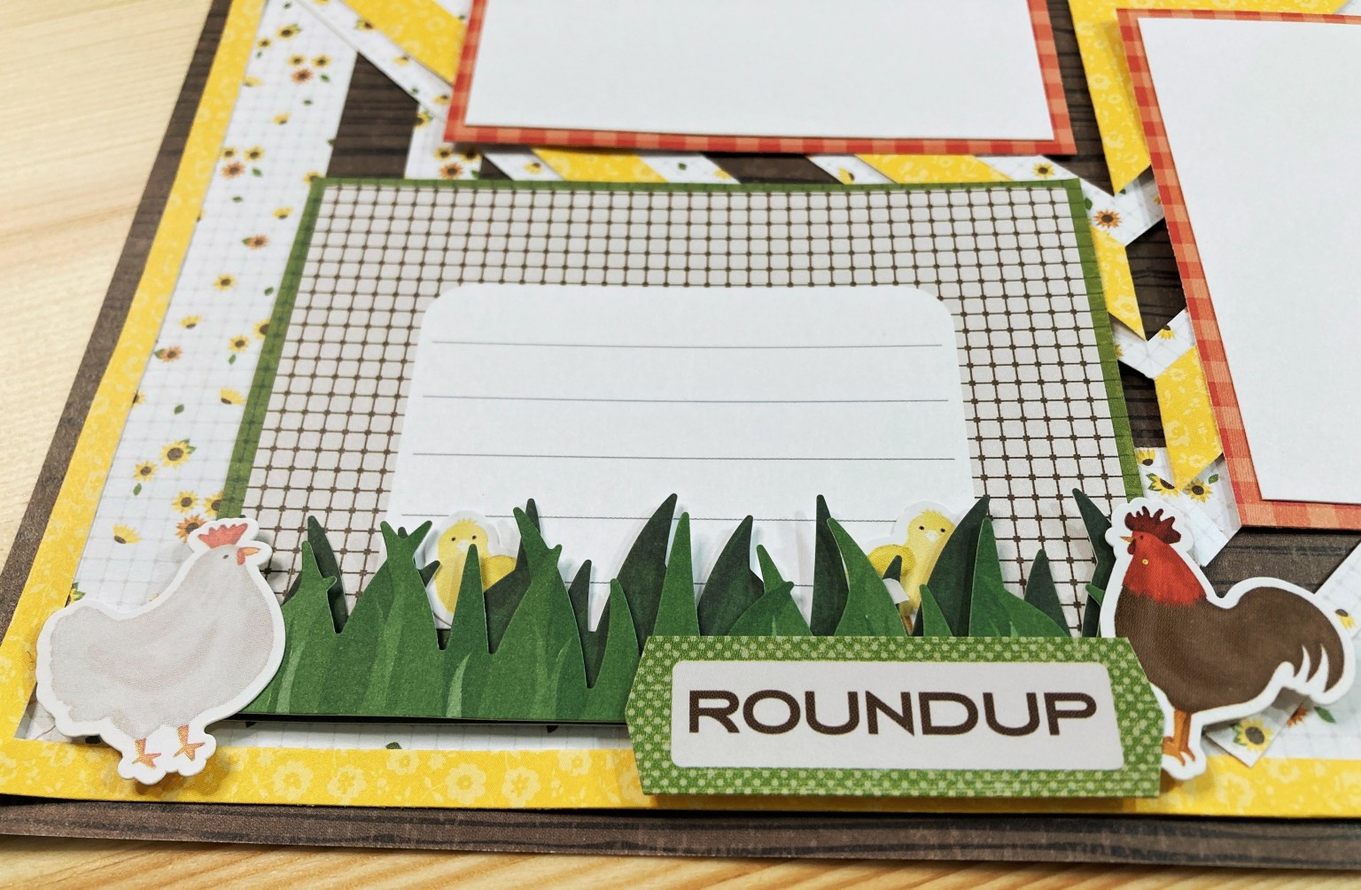 Cultivate A Love For Your Locale: Farm Scrapbook Layout – The Pages