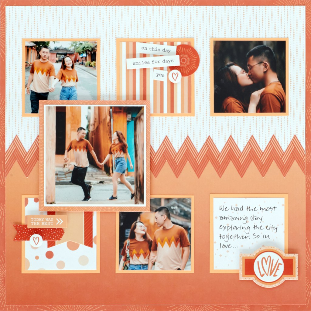 Be Tickled Pink (And Red And Orange!) With These Tonal Scrapbook ...