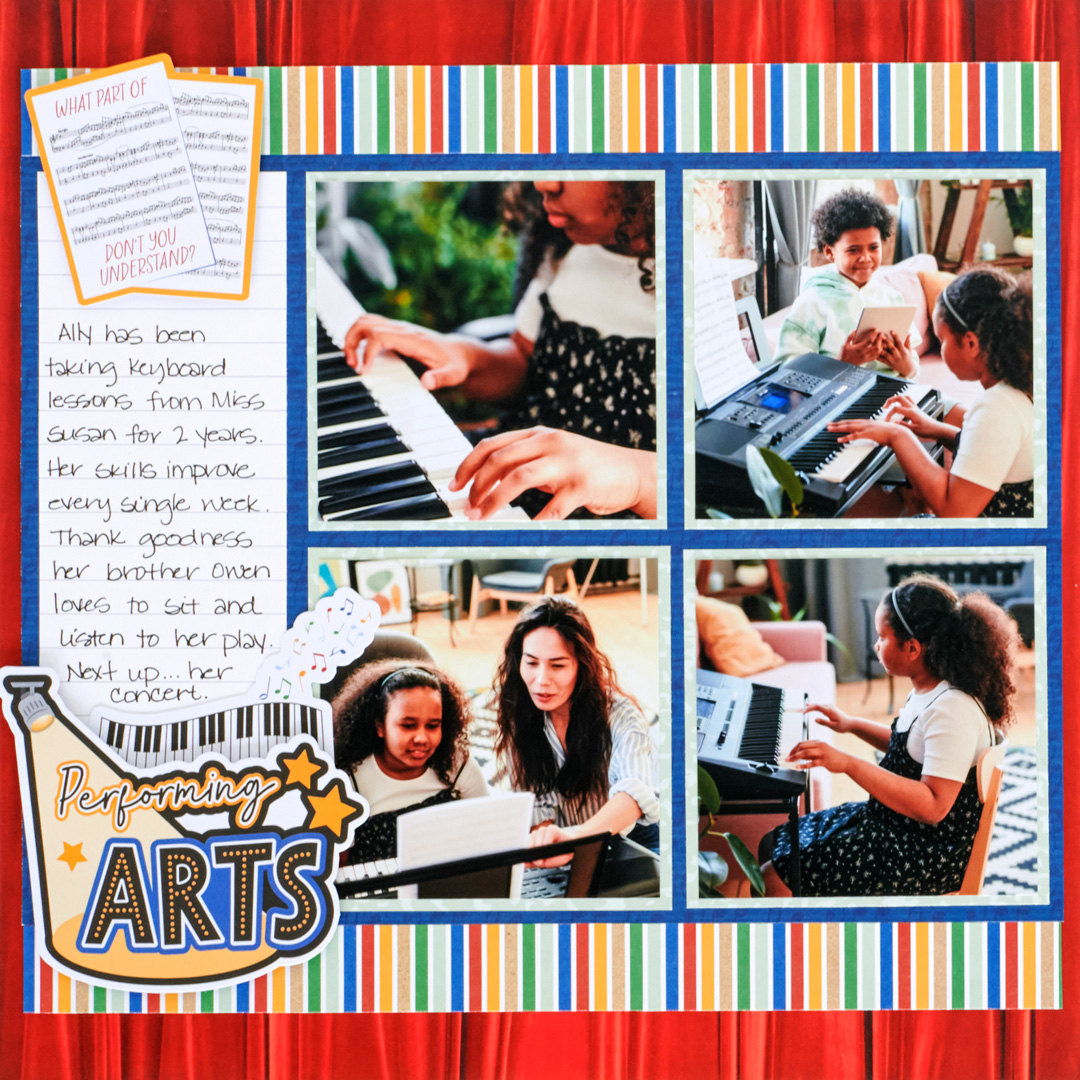 Chronicle A+ Memories With These School Scrapbook Layouts – The Pages