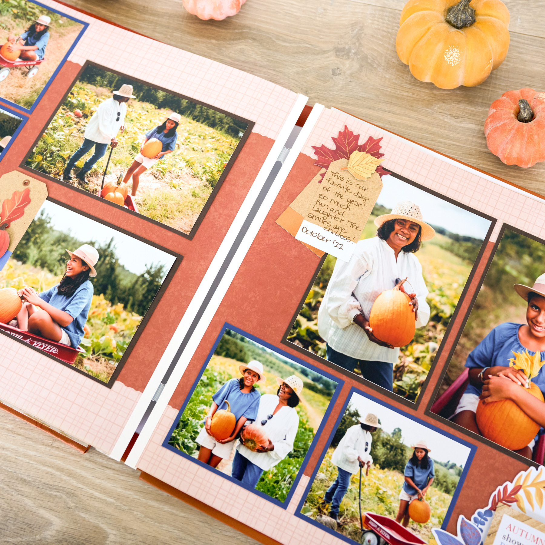 Creative-Memories-Fall-Colored-Scrapbook-Pages-Rich-Tones-Fast2Fab ...