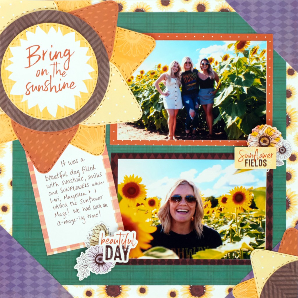 Be Outstanding In Your Field With This Fall Scrapbook Layout – The Pages