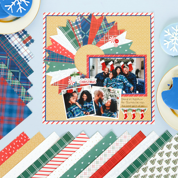 Encircle Holiday Magic With This Unbe-wreath-able Christmas Scrapbook ...