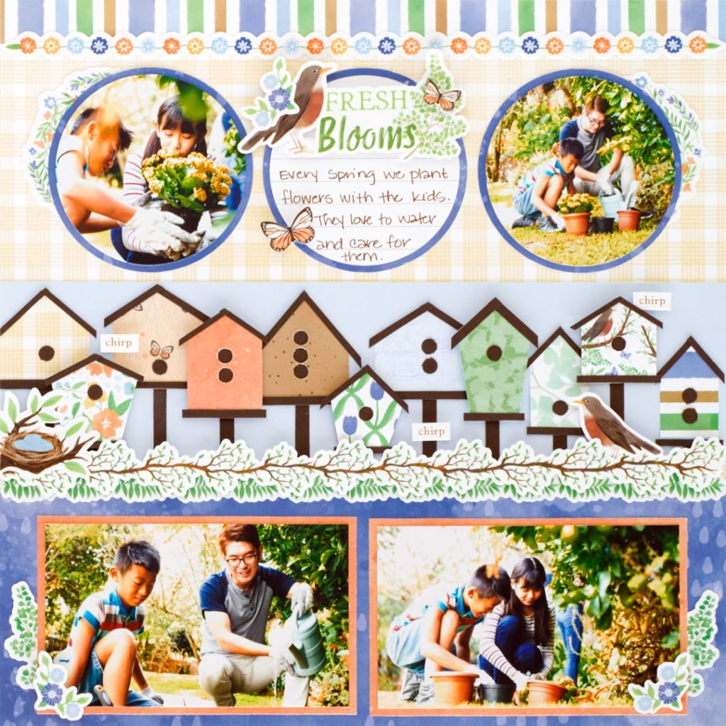 See Your Layouts Bloom With This Spring Scrapbook Layout – The Pages