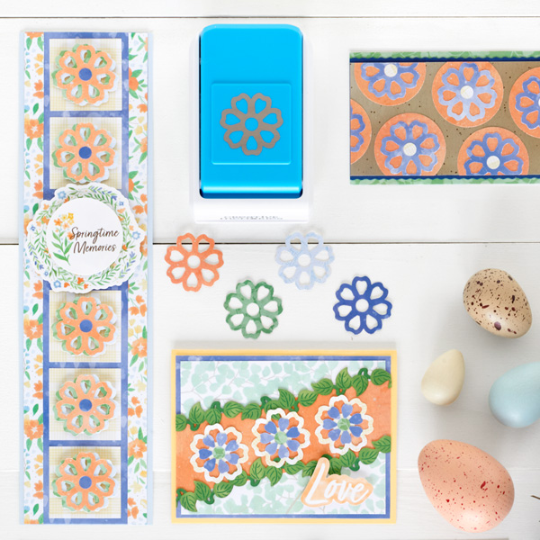 Form Your Own Flower Cutouts: Scrapbook Borders And DIY Card – The Pages