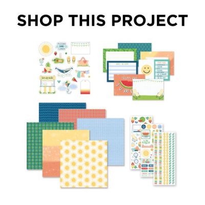 A Layout to Show Off Your Summer – The Pages