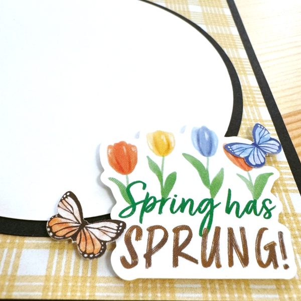 Fresh And Floral Spring Scrapbooking Layout – The Pages