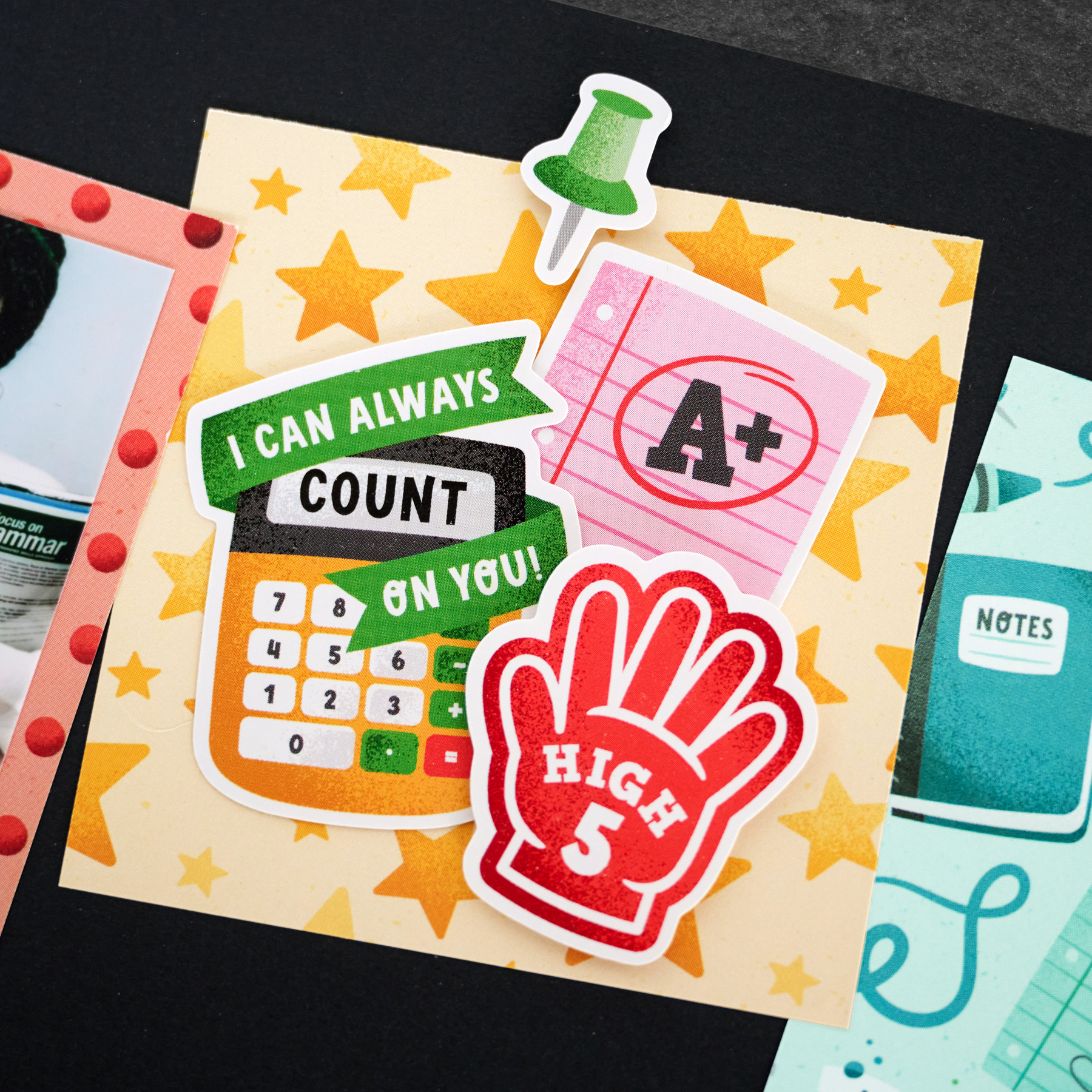 Take Note Of This School Themed Scrapbook Layout – The Pages