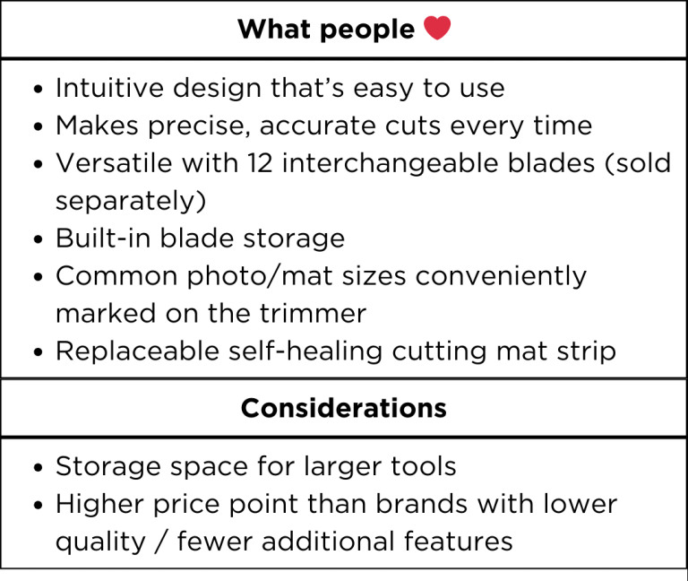 The Official Guide To Creative Memories Trimmers – The Pages