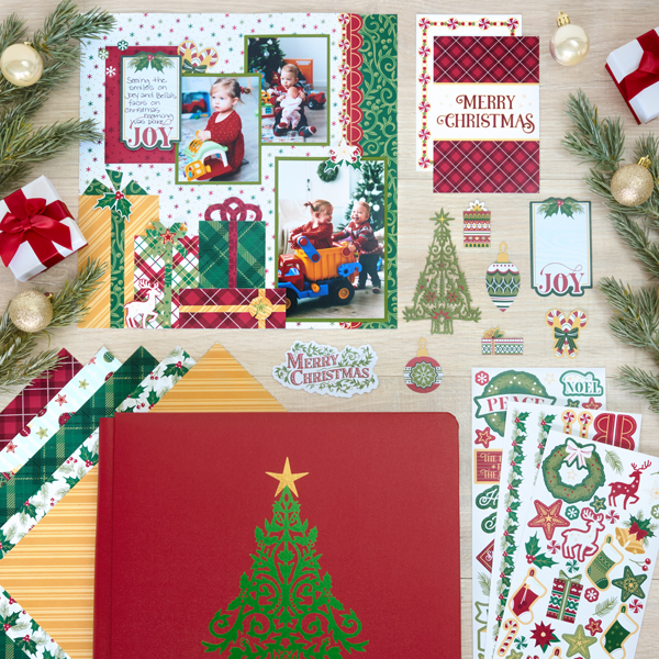 A Christmas Layout That Sleighs – The Pages