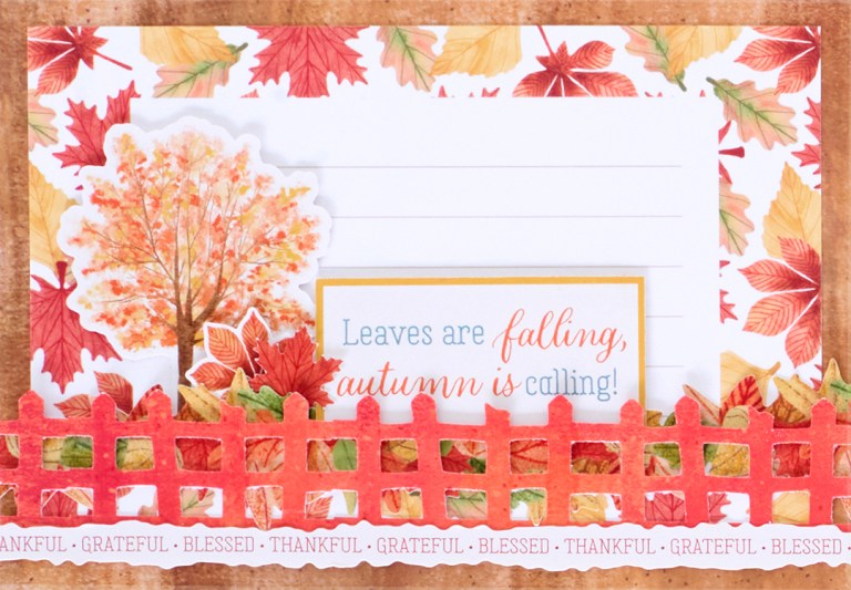 Natural Charm: Rustic Fence BMC Border and Cards – The Pages