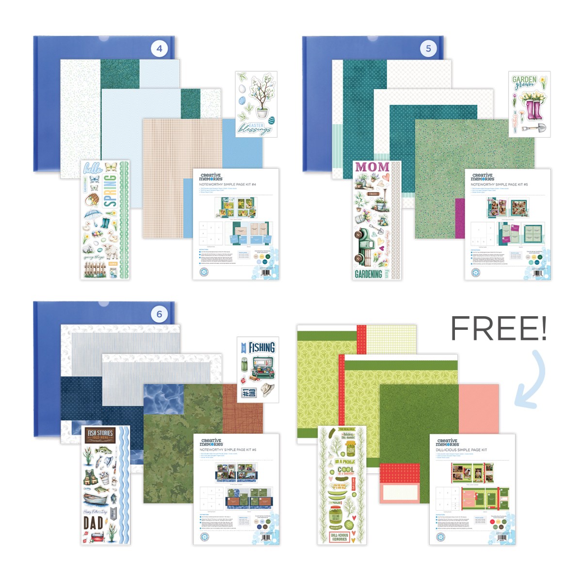 The Year of the Pickle: A Dill-ightful Free Scrapbook Kit! – The Pages
