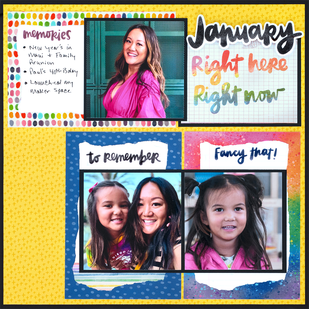 Scrapbook Layout Idea to Highlight Your Memories | On the Bright Side ...